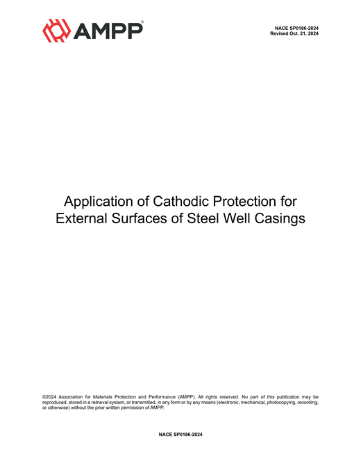 Application of Cathodic Protection for External Surfaces of Steel Well Casings | Standards ...